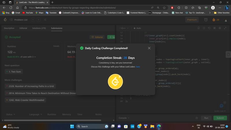 Parag Sharma on LinkedIn: #leetcode #codingchallenge #graphtheory # ... Parag Sharma on LinkedIn: #leetcode #codingchallenge #graphtheory # ...