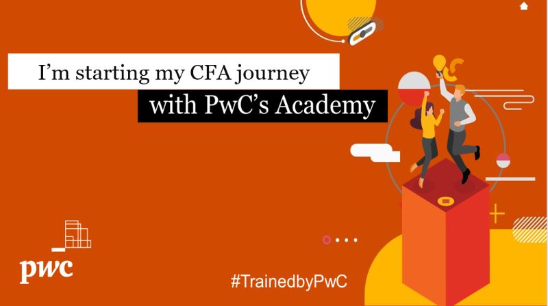 I’m happy to share that I’ve started my CFA program at PwC's Academy ... I’m happy to share that I’ve started my CFA program at PwC's Academy ...