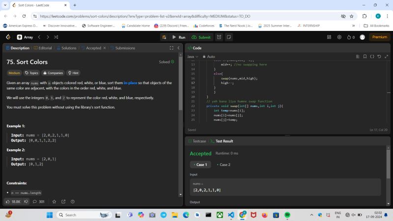 Komal Siddharth on LinkedIn: #day12 #dsa #100daysofcode #arrays # ... Komal Siddharth on LinkedIn: #day12 #dsa #100daysofcode #arrays # ...