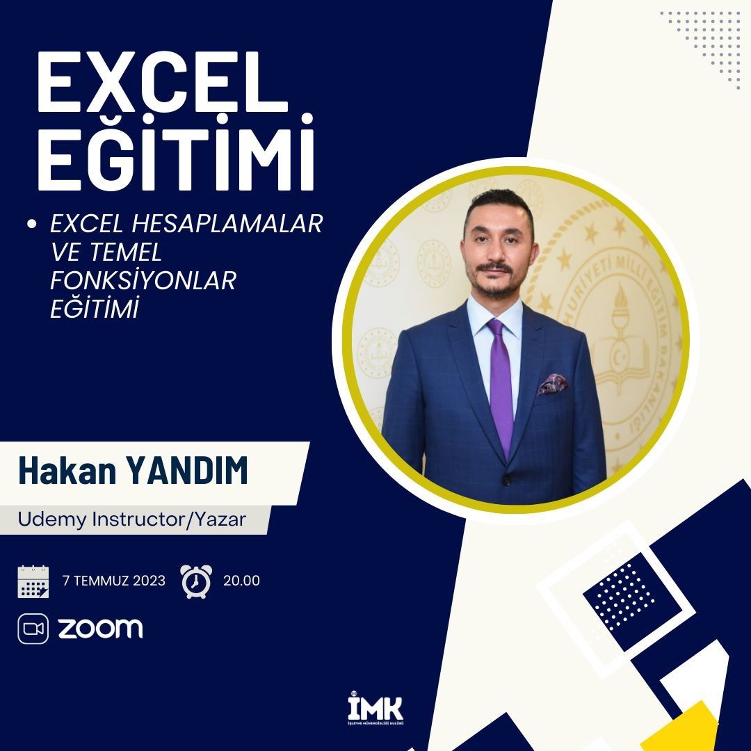Excel Hesaplamalar ve Temel Fonksiyonlar eğitimimize davetlisiniz! 🎉 7 ... Excel Hesaplamalar ve Temel Fonksiyonlar eğitimimize davetlisiniz! 🎉 7 ...