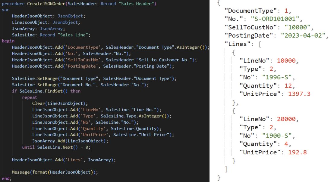 Alberto Soben on LinkedIn: Creating a nested JSON in Business Central ... Alberto Soben on LinkedIn: Creating a nested JSON in Business Central ...