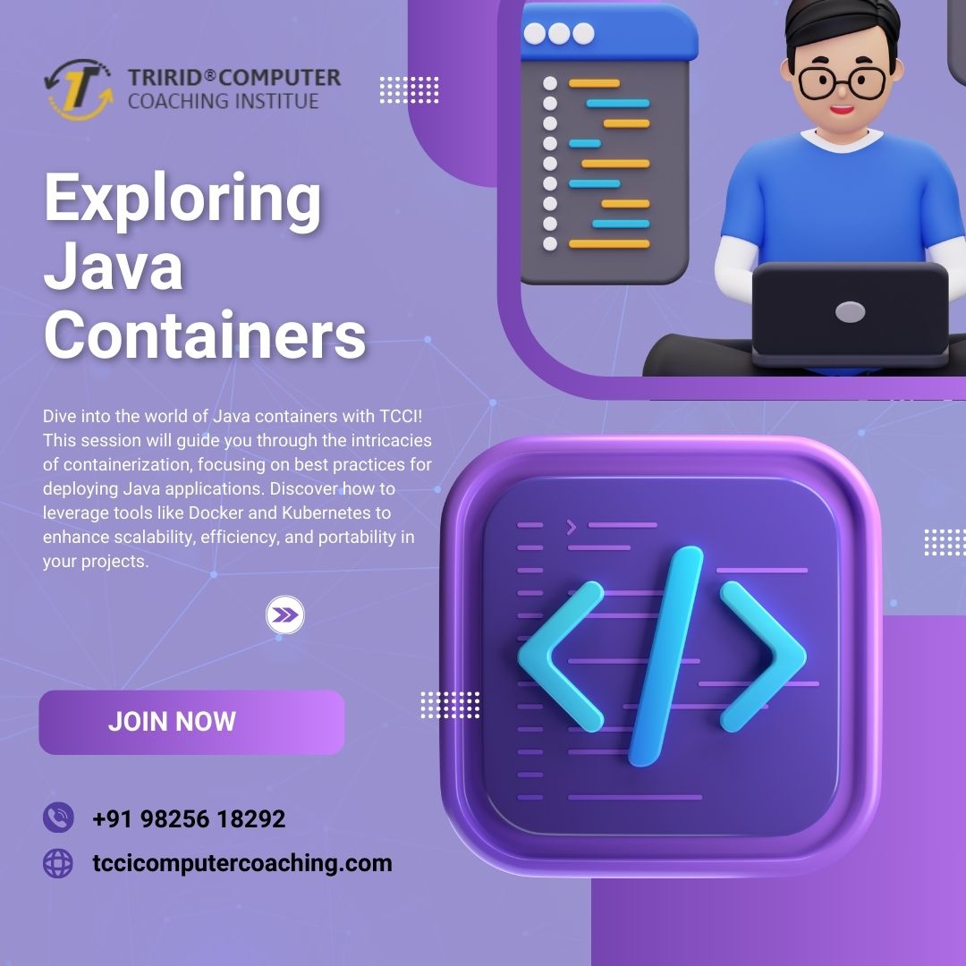 Riddhi Dhandha on LinkedIn: #javacontainers #containerization #tcci # ... Riddhi Dhandha on LinkedIn: #javacontainers #containerization #tcci # ...