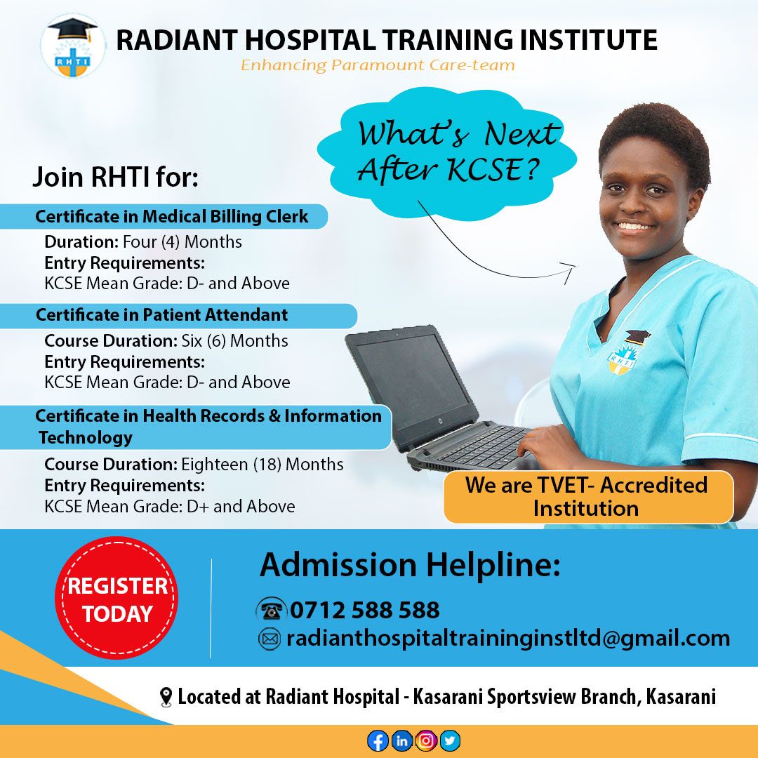 Radiant Hospital Training Institute (RHTI) on LinkedIn: # ... Radiant Hospital Training Institute (RHTI) on LinkedIn: # ...