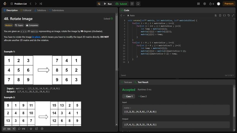Talal Majid on LinkedIn: Started my LeetCode journey in C language: Talal Majid on LinkedIn: Started my LeetCode journey in C language: