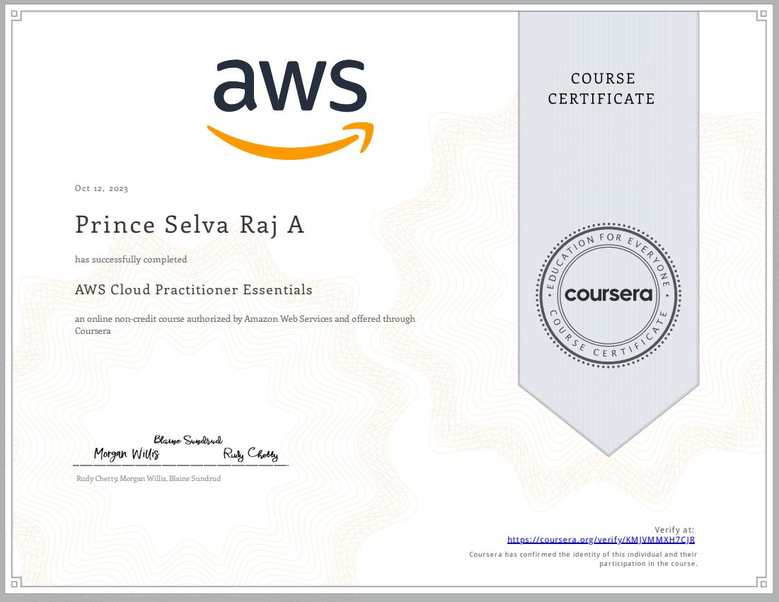 #cloudcomputing #learningjourney #careergrowth #coursera | Prince Selva ... #cloudcomputing #learningjourney #careergrowth #coursera | Prince Selva ...