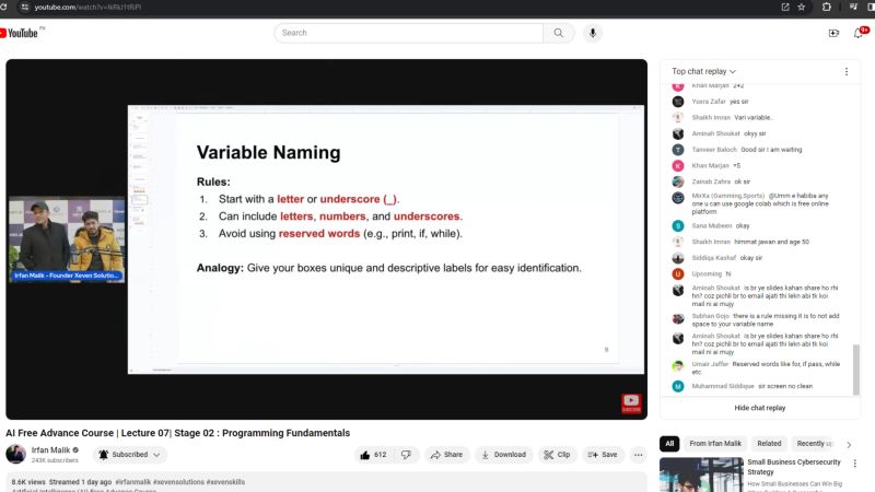Free course on Python programming by experts | Muhammad Faisal Shahzad ... Free course on Python programming by experts | Muhammad Faisal Shahzad ...