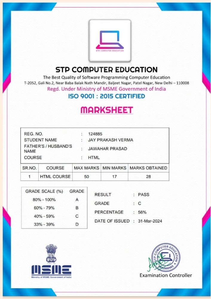 JAY Prakash Verma on LinkedIn: I am happy to share that I' ve completed ... JAY Prakash Verma on LinkedIn: I am happy to share that I' ve completed ...