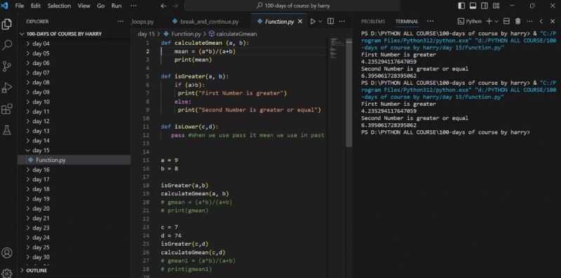 #python #pythonprogramming #day15 #100daysofcode | Azmat Ali #python #pythonprogramming #day15 #100daysofcode | Azmat Ali