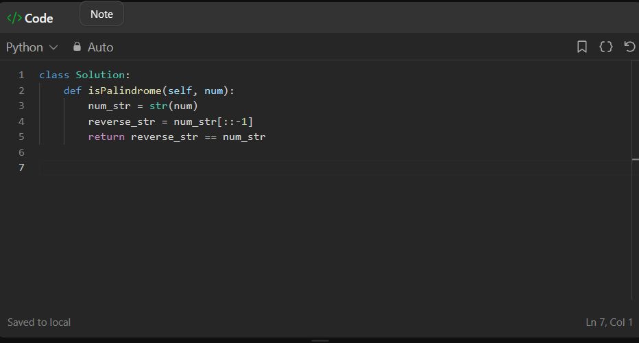 Alok Sharma on LinkedIn: #coding #programming #leetcode #palindrome # ... Alok Sharma on LinkedIn: #coding #programming #leetcode #palindrome # ...
