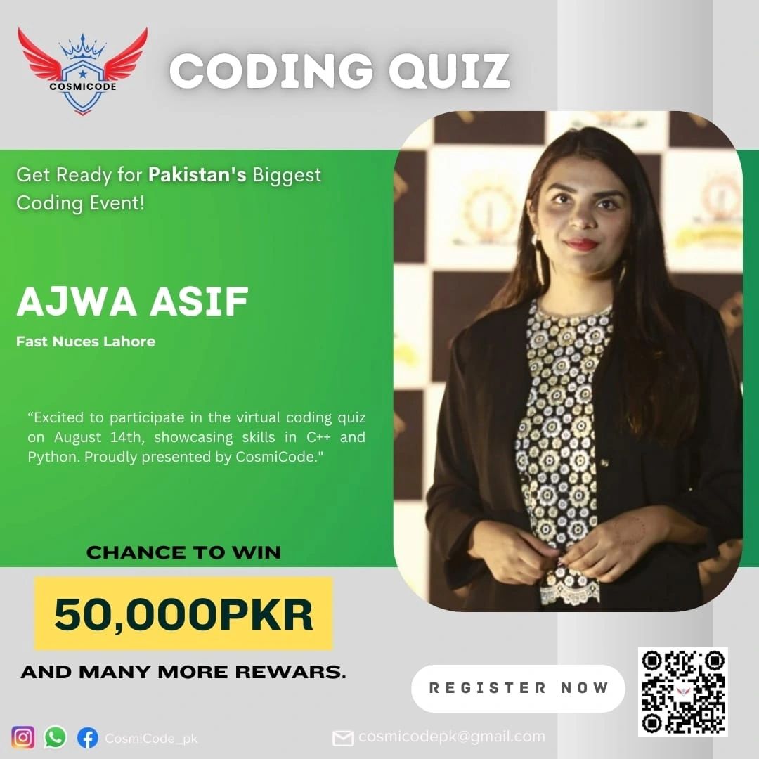 Ajwa Asif on LinkedIn: #codingcompetition #cplusplus #python # ... Ajwa Asif on LinkedIn: #codingcompetition #cplusplus #python # ...