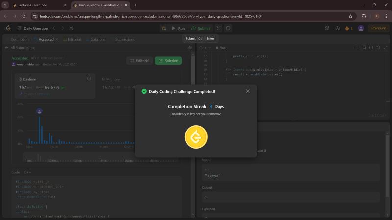 #leetcode #codingjourney #problemsolving #codechallenge #consistency ... #leetcode #codingjourney #problemsolving #codechallenge #consistency ...