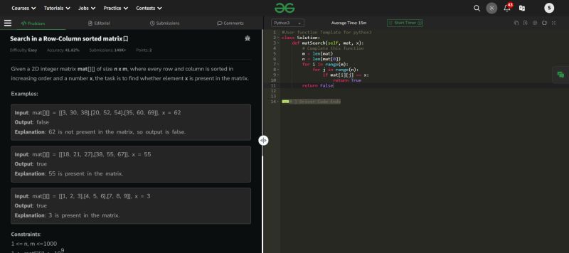 Sarath Patruni on LinkedIn: #codingjourney #geeksforgeeks # ... Sarath Patruni on LinkedIn: #codingjourney #geeksforgeeks # ...
