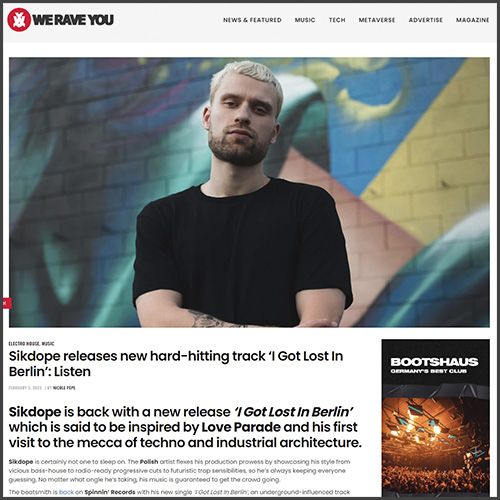 Sikdope releases new hard-hitting track Sikdope releases new hard-hitting track