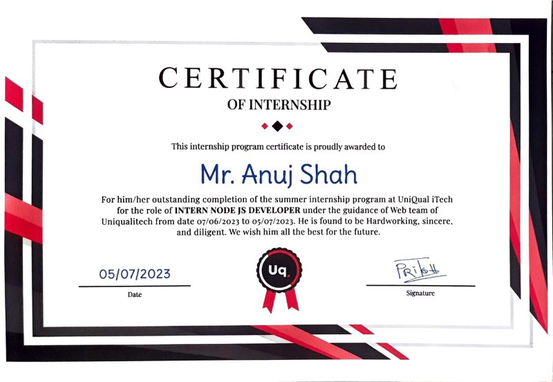 Chirag limbachiya on LinkedIn: #summerinternship #future #career # ... Chirag limbachiya on LinkedIn: #summerinternship #future #career # ...