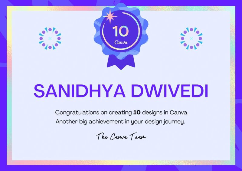 Sanidhya Dwivedi on LinkedIn: #canvadesigns #milestoneunlocked # ... Sanidhya Dwivedi on LinkedIn: #canvadesigns #milestoneunlocked # ...