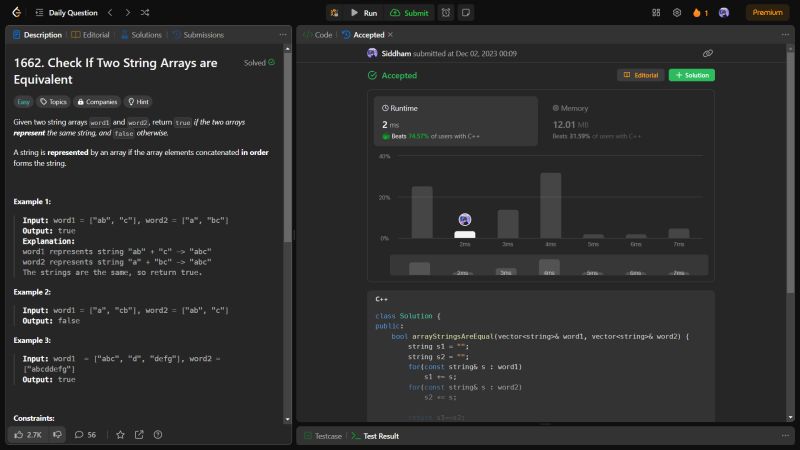 #100daysofcode #leetcode #codingjourney #codenewbie #programming ... #100daysofcode #leetcode #codingjourney #codenewbie #programming ...