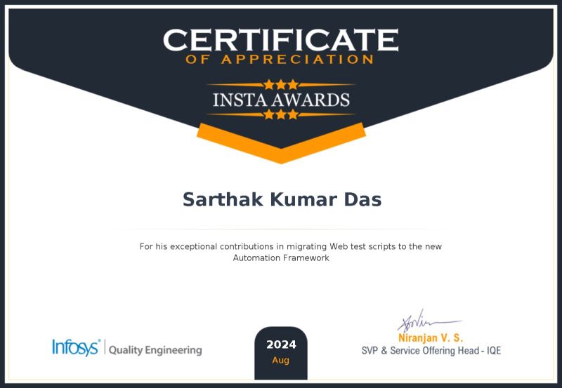 Sarthak Kumar Das on LinkedIn: #cheers Sarthak Kumar Das on LinkedIn: #cheers
