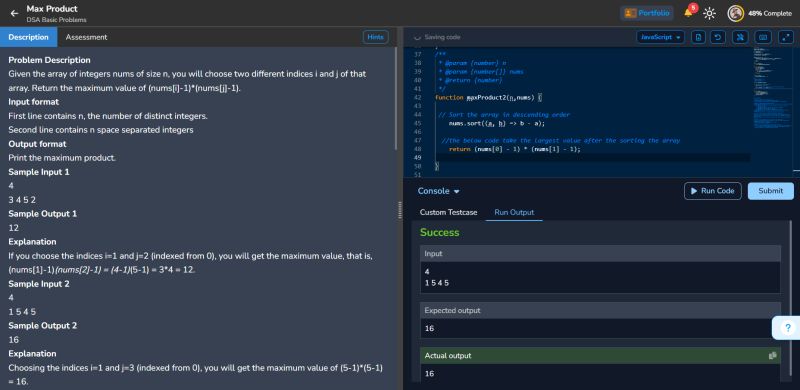 Himanshu Ukey on LinkedIn: #30daysofcode #javascript #codingchallenge # ... Himanshu Ukey on LinkedIn: #30daysofcode #javascript #codingchallenge # ...