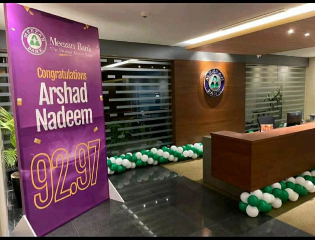Afshan Khan on LinkedIn: Welcome to Arshad Nadeem at Meezan Bank ... Afshan Khan on LinkedIn: Welcome to Arshad Nadeem at Meezan Bank ...