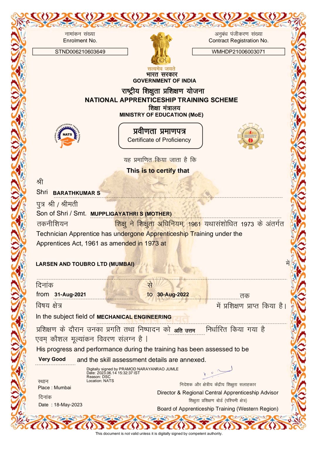 Barath Kumar on LinkedIn: #apprenticeship #nats #technicaltraining # ... Barath Kumar on LinkedIn: #apprenticeship #nats #technicaltraining # ...