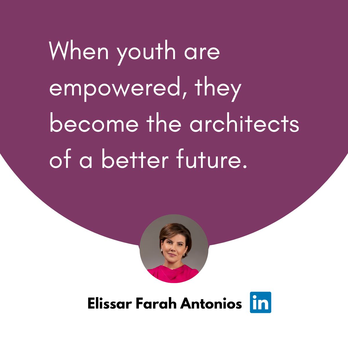 Elissar Farah Antonios, QRD® on LinkedIn: #youthempowerment # ... Elissar Farah Antonios, QRD® on LinkedIn: #youthempowerment # ...