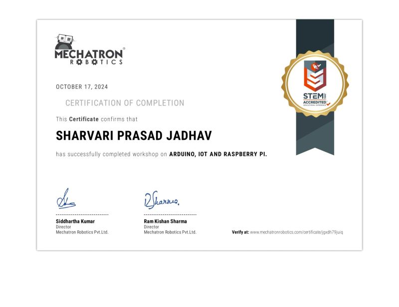 Sharvari Jadhav on LinkedIn: #arduino #iot #raspberrypi #techworkshop # ... Sharvari Jadhav on LinkedIn: #arduino #iot #raspberrypi #techworkshop # ...