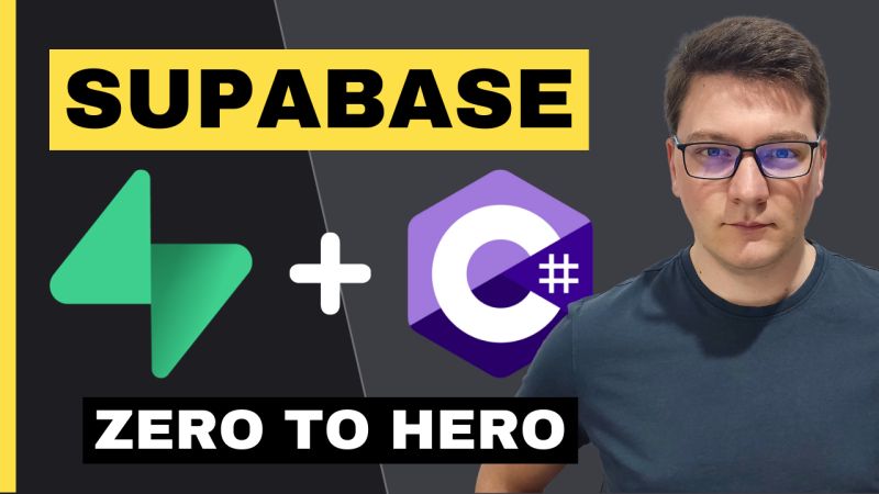 Did you know Supabase has an amazing C# client library? | Milan ... Did you know Supabase has an amazing C# client library? | Milan ...