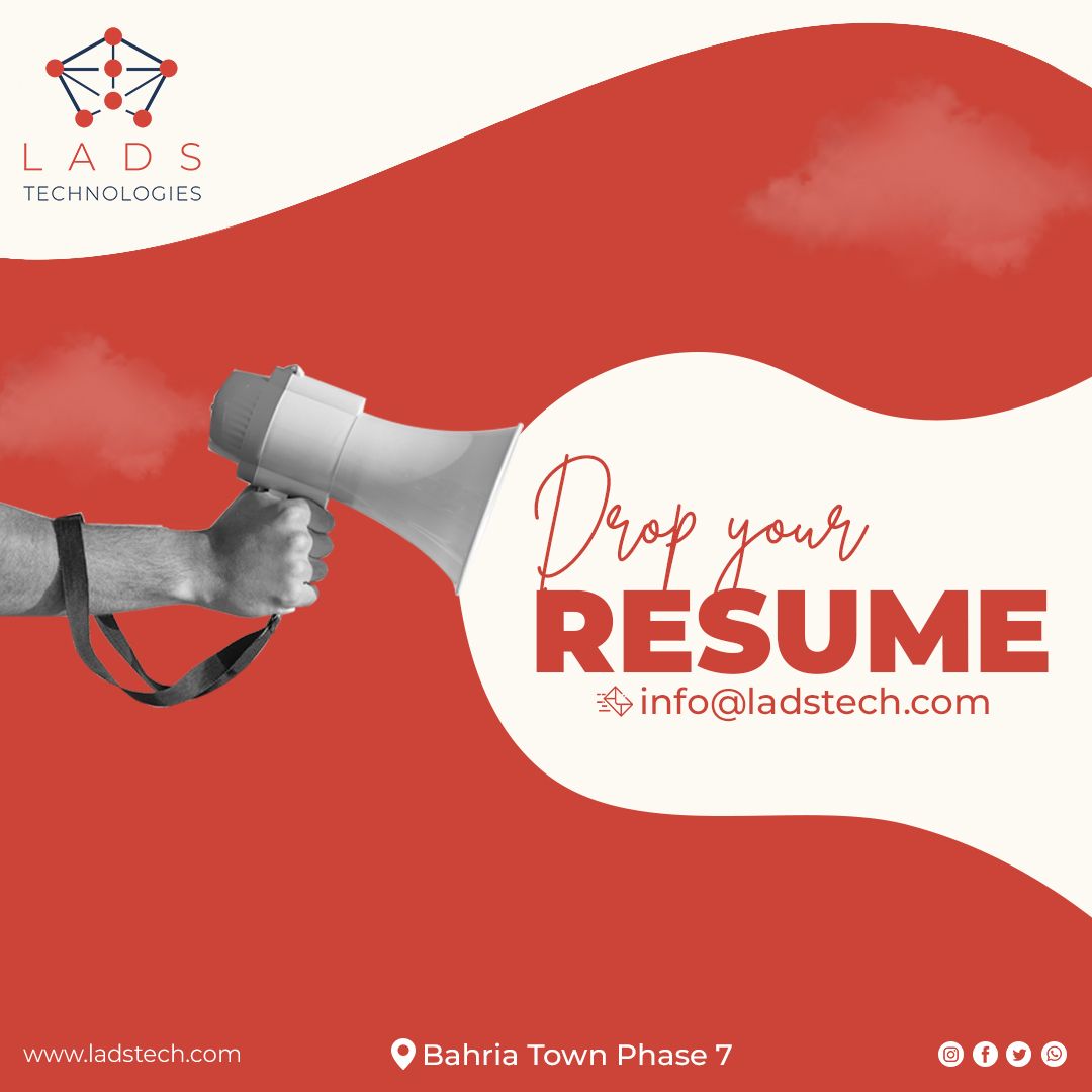 Lads Technologies on LinkedIn: #ladstechnologies #hiring # ... Lads Technologies on LinkedIn: #ladstechnologies #hiring # ...