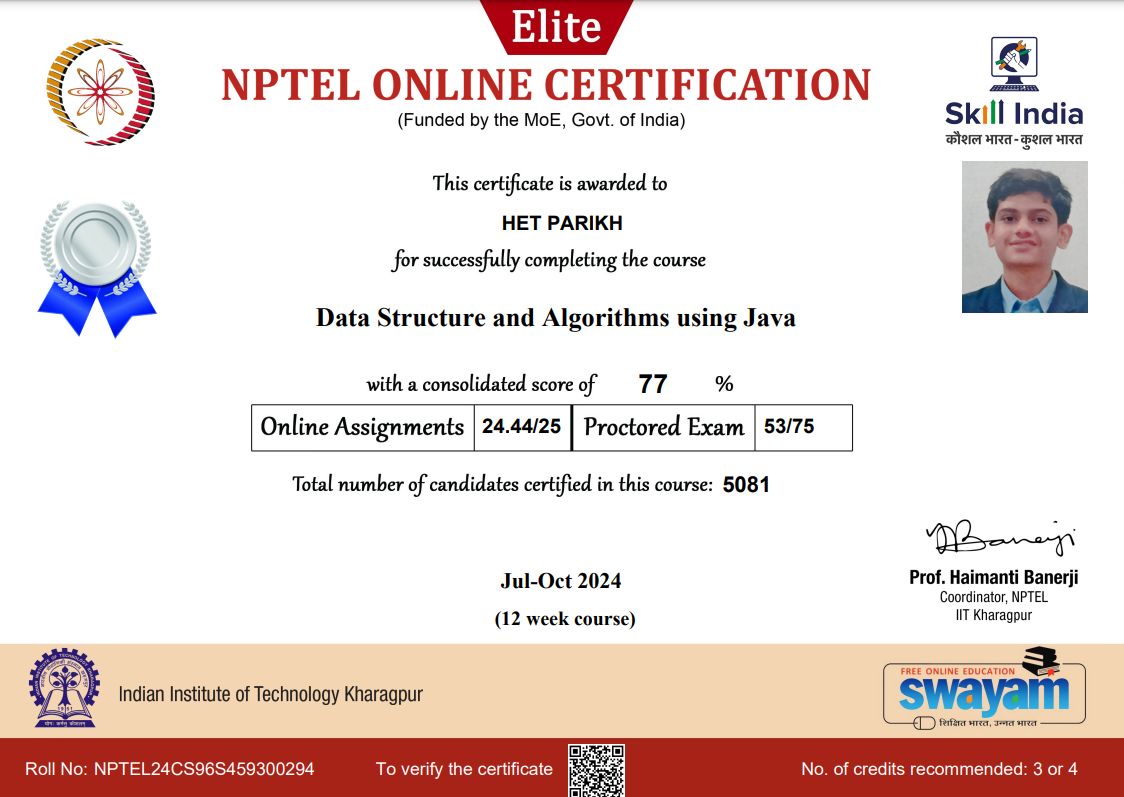 Het Parikh on LinkedIn: #nptel #datastructures #algorithms # ... Het Parikh on LinkedIn: #nptel #datastructures #algorithms # ...