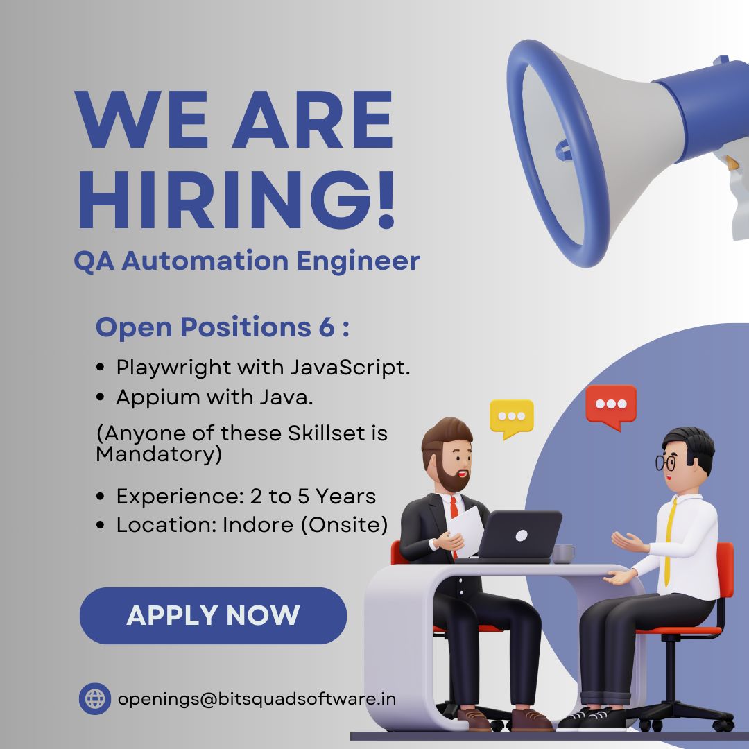 #hiring #qa #automationtesting #playwright #appium #javascript #java ... #hiring #qa #automationtesting #playwright #appium #javascript #java ...