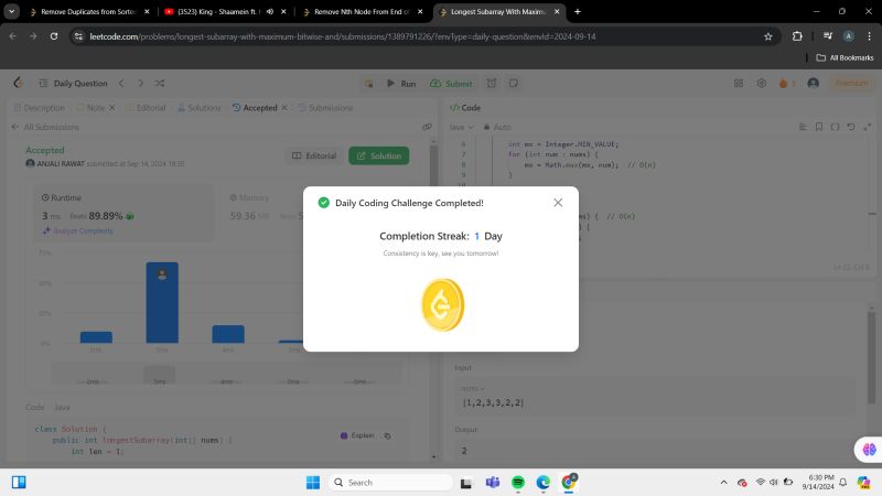 #leetcode #dailychallenge #codingchallenge #algorithm #problemsolving ... #leetcode #dailychallenge #codingchallenge #algorithm #problemsolving ...