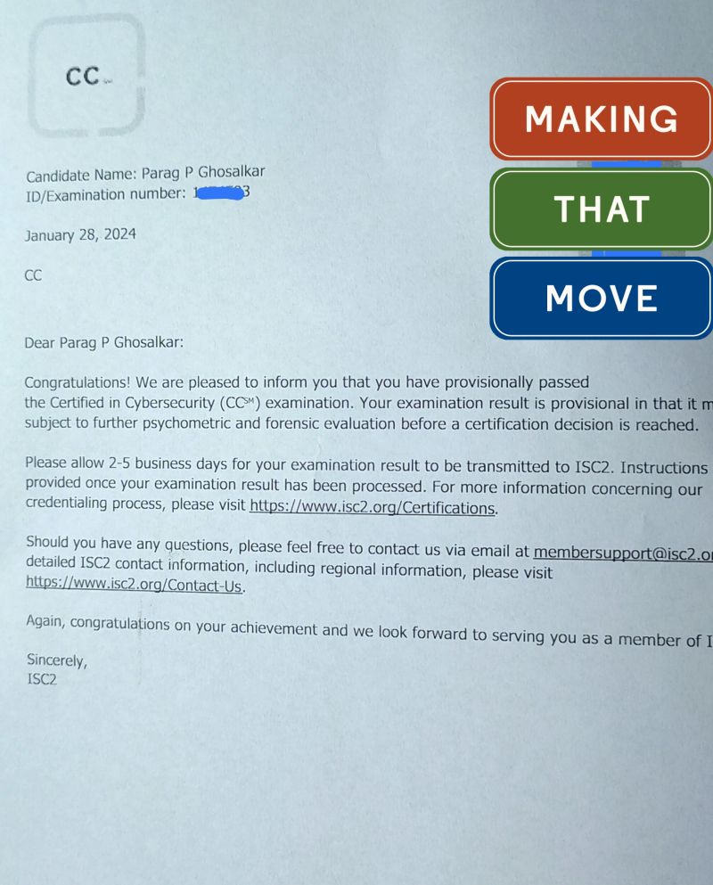 Parag Ghosalkar on LinkedIn: Provisionally passed CC. | 18 comments Parag Ghosalkar on LinkedIn: Provisionally passed CC. | 18 comments