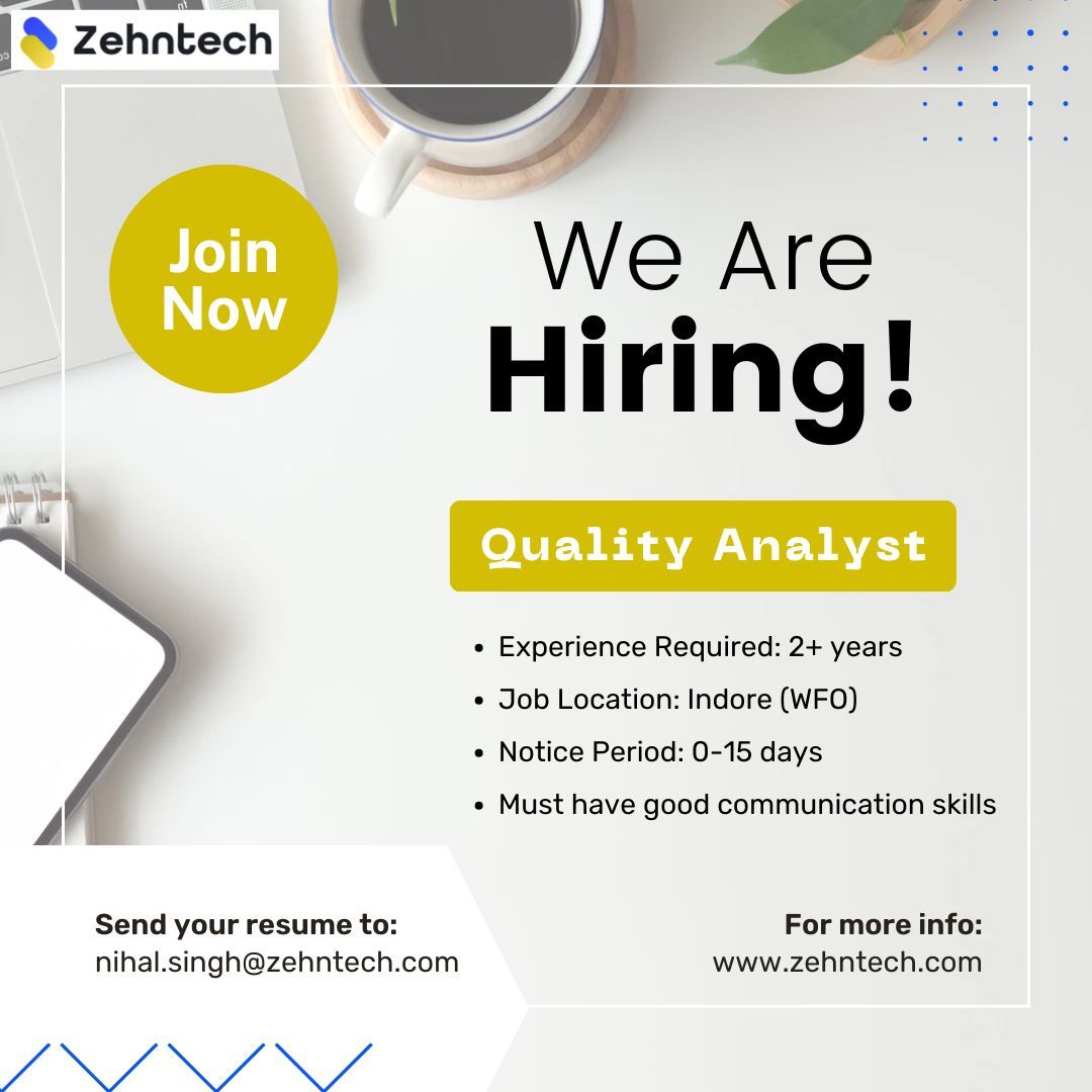Nihal Singh Chauhan on LinkedIn: #qa #qualityanalyst #jobopening #jira ... Nihal Singh Chauhan on LinkedIn: #qa #qualityanalyst #jobopening #jira ...