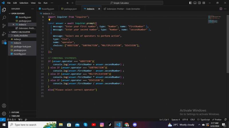 Muhammad Hammad Siddiqui on LinkedIn: #simple_calculator #coding # ... Muhammad Hammad Siddiqui on LinkedIn: #simple_calculator #coding # ...
