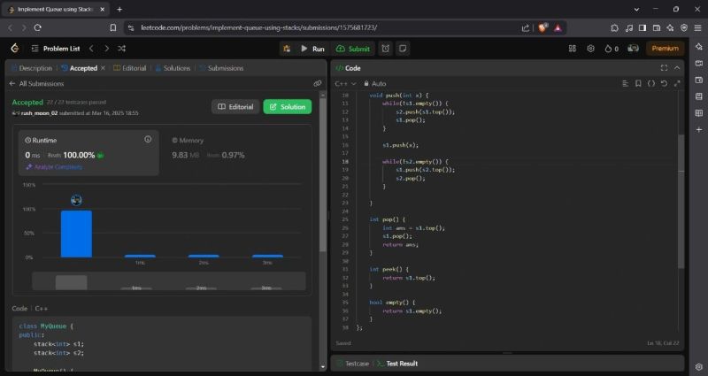 #dsa #leetcode #stackusingqueue #queueusingstack #stacks #queues ... #dsa #leetcode #stackusingqueue #queueusingstack #stacks #queues ...