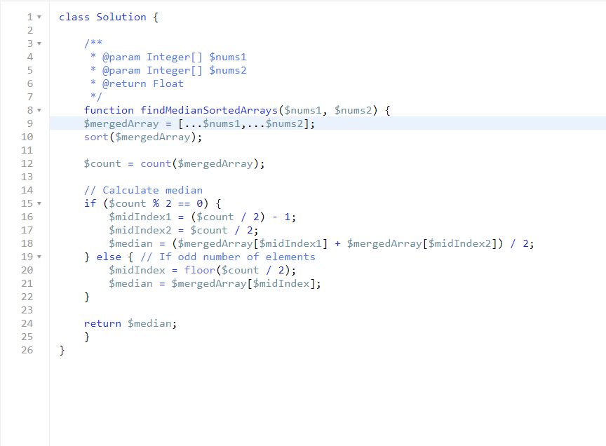 Solved 'Median of Two Sorted Arrays' on LeetCode | Priyanshu Chovatiya ... Solved 'Median of Two Sorted Arrays' on LeetCode | Priyanshu Chovatiya ...