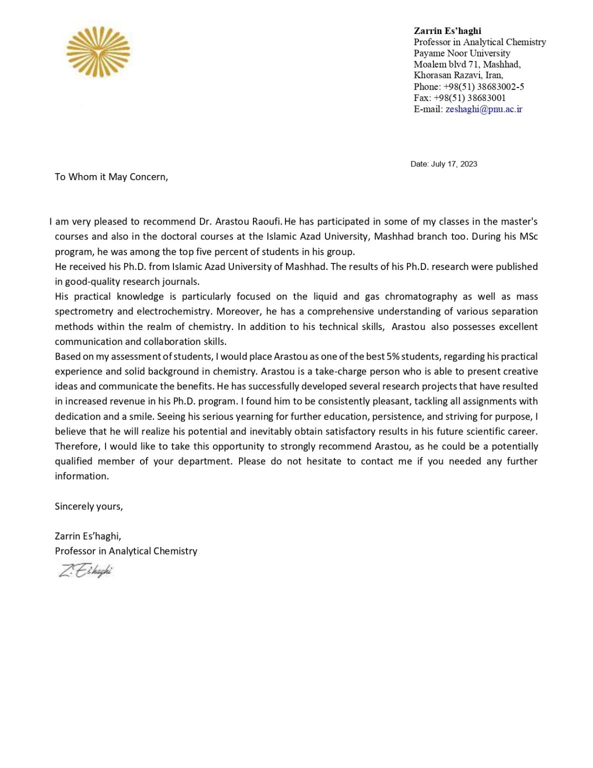 Arastou Raoufi on LinkedIn: #chemistry #analyticalchemistry # ... Arastou Raoufi on LinkedIn: #chemistry #analyticalchemistry # ...