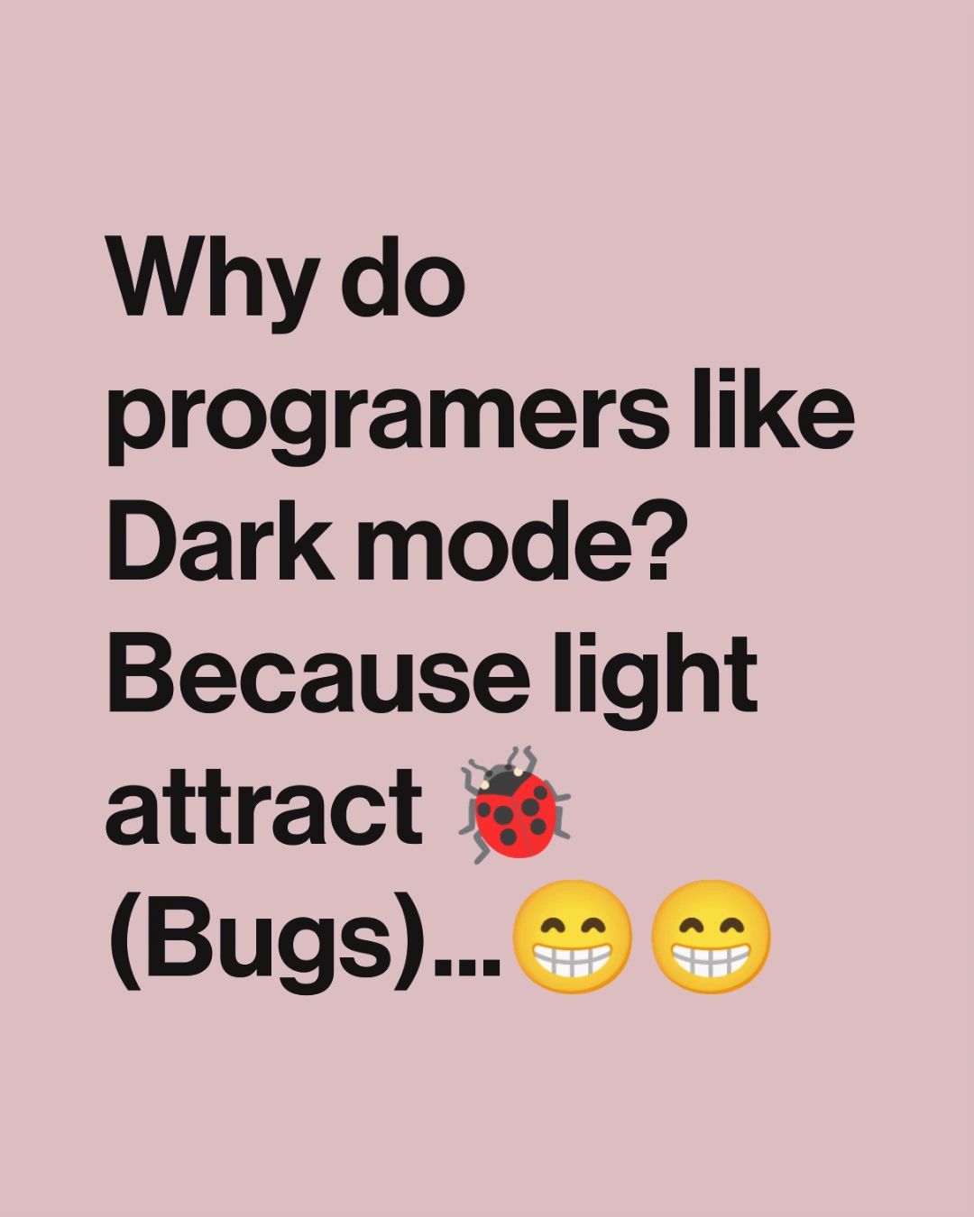 Shivansh Pathak on LinkedIn: #programming #coding #bugs #memes Shivansh Pathak on LinkedIn: #programming #coding #bugs #memes