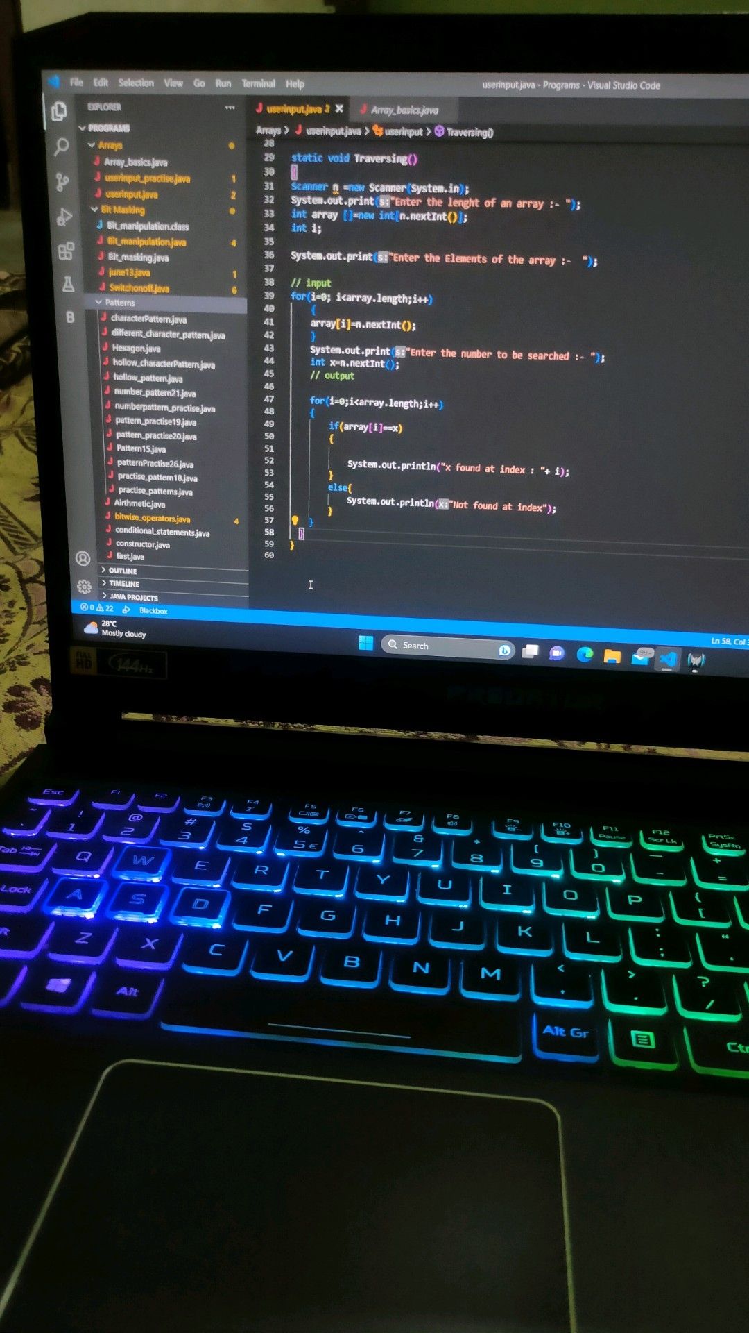 Ram Khond on LinkedIn: #java #coding #programing #problemsolving # ... Ram Khond on LinkedIn: #java #coding #programing #problemsolving # ...