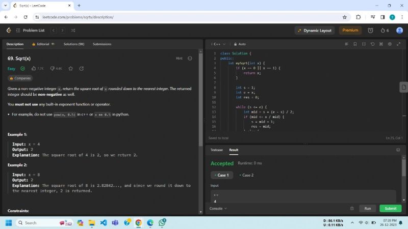 Tanu Tomar on LinkedIn: #100daysofcodechallenge #day64 #leetcode # ... Tanu Tomar on LinkedIn: #100daysofcodechallenge #day64 #leetcode # ...