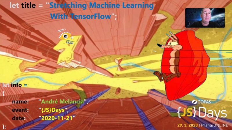 #jsdays #machinelearning #ai #js #javascript | André M.D. Melancia #jsdays #machinelearning #ai #js #javascript | André M.D. Melancia