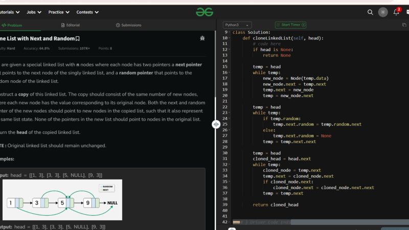 #dsa #codingchallenge #problemsolving #linkedlists #geeksforgeeks # ... #dsa #codingchallenge #problemsolving #linkedlists #geeksforgeeks # ...