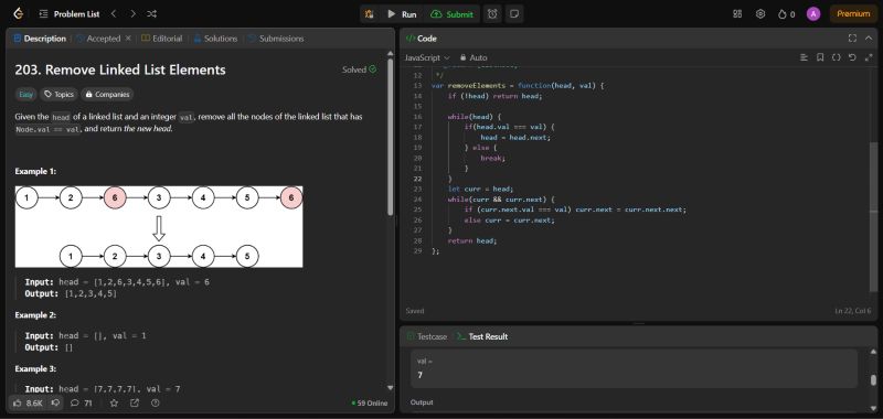 #100daysofcode #javascript #leetcode #linkedlist #problemsolving ... #100daysofcode #javascript #leetcode #linkedlist #problemsolving ...