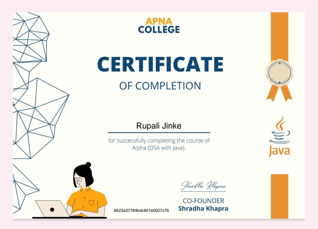 #datastructures #algorithms #java | Rupali Jinke #datastructures #algorithms #java | Rupali Jinke