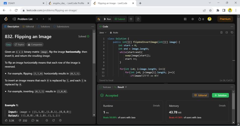 Angshu Das on LinkedIn: #day8 #problemsolving #leetcode #arrayproblem # ... Angshu Das on LinkedIn: #day8 #problemsolving #leetcode #arrayproblem # ...