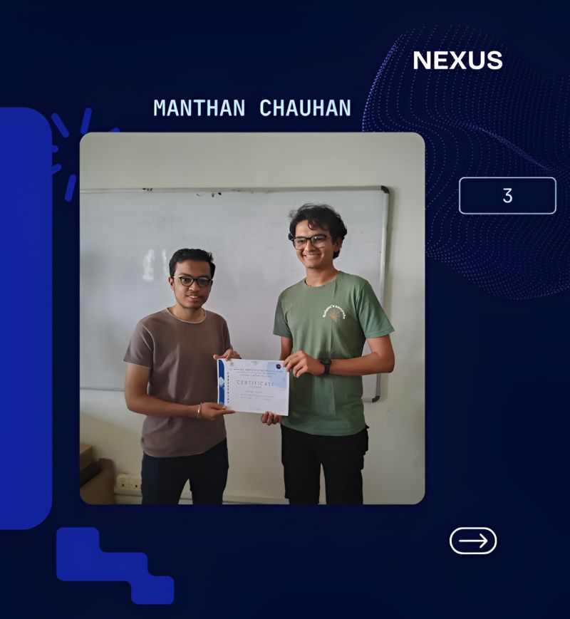 MANTHAN CHAUHAN on LinkedIn: #codingcontest #techachievement #svnit # ... MANTHAN CHAUHAN on LinkedIn: #codingcontest #techachievement #svnit # ...