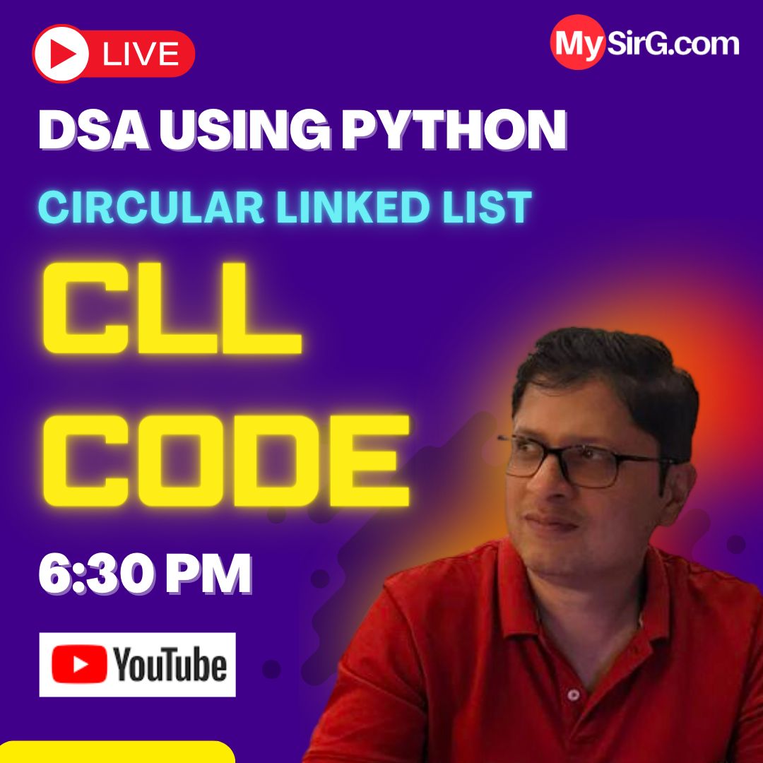 Saurabh Shukla on LinkedIn: Learn Paid course for FREE DSA using Python ... Saurabh Shukla on LinkedIn: Learn Paid course for FREE DSA using Python ...