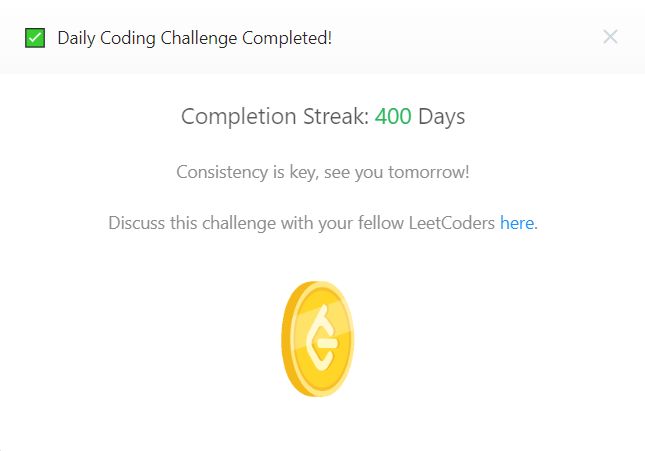 Aayush Gupta on LinkedIn: #consistency #leetcode #400daysofcoding # ... Aayush Gupta on LinkedIn: #consistency #leetcode #400daysofcoding # ...