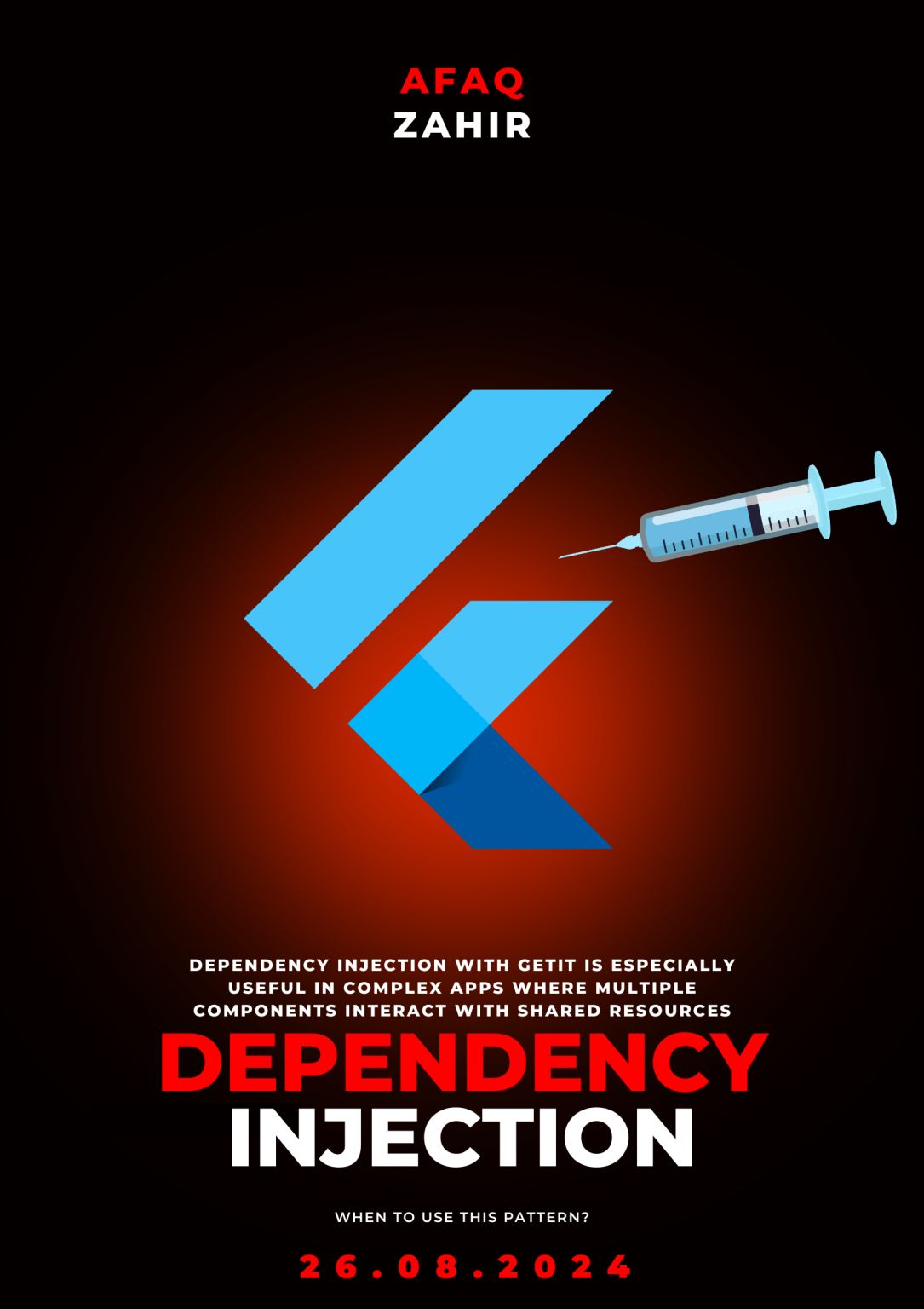 AFAQ ZAHIR on LinkedIn: #flutter #dependencyinjection #getit # ... AFAQ ZAHIR on LinkedIn: #flutter #dependencyinjection #getit # ...