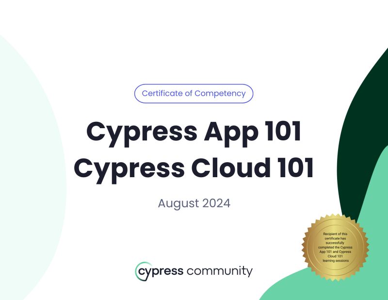 Jakub Dudek on LinkedIn: #cypress #automationtesting #continuouslearning Jakub Dudek on LinkedIn: #cypress #automationtesting #continuouslearning